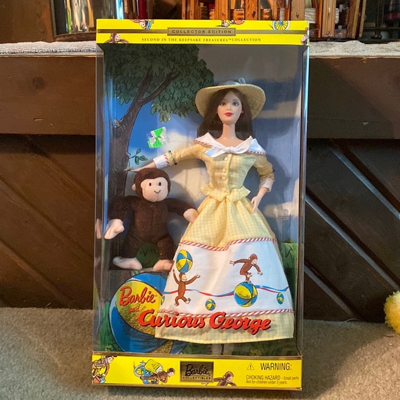 Toys | Barbie And Curious George | Poshmark
